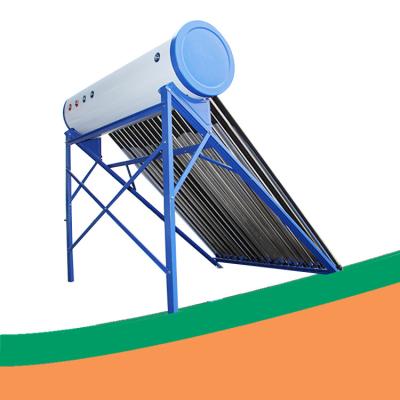 China Pressurized SUS316 Vacuum Tube Solar Water Heater 58mm 1800mm Galvanized Steel Bracket for sale