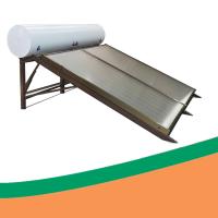 China Food Grade SUS 304 Stainless Steel Compact Flat Plate Solar Water Heater 200L 2.0m2 for sale