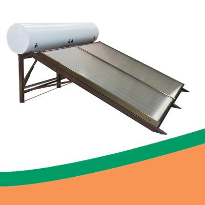China Food Grade SUS 304 Stainless Steel Compact Flat Plate Solar Water Heater 200L 2.0m2 for sale