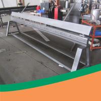 China Manual Solar Water Heater Tenon Bending Machine 0.5mm Thickness 3000mm Length for sale
