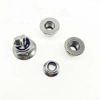 China DIN6926 Stainless Carbon Steel Flange Nuts A2.70 Nylon Insert Hex Flange Lock Nut for sale