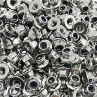 China DIN6926 Stainless Carbon Steel Flange Nuts A2.70 Nylon Insert Hex Flange Lock Nut for sale
