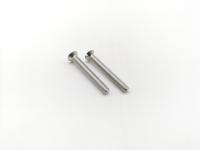 China 304 Stainless Steel Machine Screws ISO2009 Slotted Flat Head Machine Screw for sale