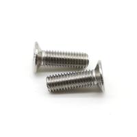 China 316 Stainless Steel Countersunk Phillips Machine Screws A4-70 DIN 965 Screw for sale