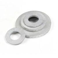 China Dacromet  Din 25201 Double Fold Self Wedge Washers For Wind Energy for sale