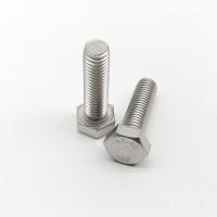 China Hexagon Head Bolts Thread Up To End ISO 4017 A4 80 Stainless Steel 316 for sale