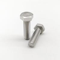 China Hexagon Head Bolts Thread Up To End ISO 4017 A4 80 Stainless Steel 316 for sale