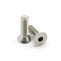 China A4.80 DIN 7991 Hexagon Socket Countersunk Head Screws Hex Flat Head Cap Screw for sale