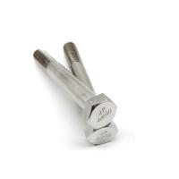 China ISO 4014 Wind Energy Fasteners SS316 Hex Head Cap Screws Partially Threaded Bolt for sale