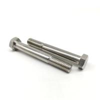 China ISO 4014 Wind Energy Fasteners SS316 Hex Head Cap Screws Partially Threaded Bolt for sale