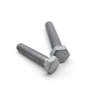 China ISO 4017 Full Thread Hex Bolt Coarse Wind Energy Fasteners Dacromet for sale