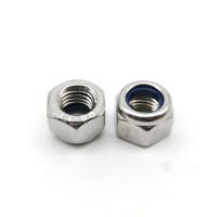 China A4 80 Wind Energy Fasteners Metric Hex Lock Nuts Nylon Insert ISO 7040 for sale