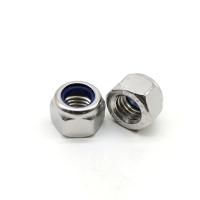 China A4 80 Wind Energy Fasteners Metric Hex Lock Nuts Nylon Insert ISO 7040 for sale