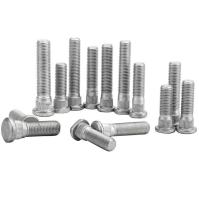 China M12 Automotive Fastener Fine Grade 10.9 12.9 Yellow Zinc Thread Wheel Bolts for sale