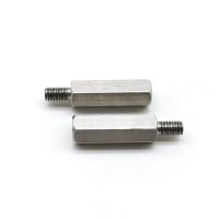 China Stainless Steel 304L Hex Standoffs M4 Automotive Fastener Male Female Hex Thread Adapters for sale