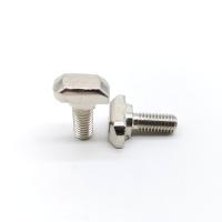 China Grade 4.8 Solar Panel Fasteners Nickel Coating Hammer Head T Bolt DIN 186 for sale
