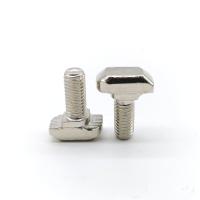 China Grade 4.8 Solar Panel Fasteners Nickel Coating Hammer Head T Bolt DIN 186 for sale