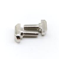 China Grade 4.8 Solar Panel Fasteners Nickel Coating Hammer Head T Bolt DIN 186 for sale