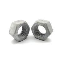 China Carbon Steel Solar Panel Fasteners Gr.8 HDG Hexagon Nut Iso 4032 M8M10M12 for sale