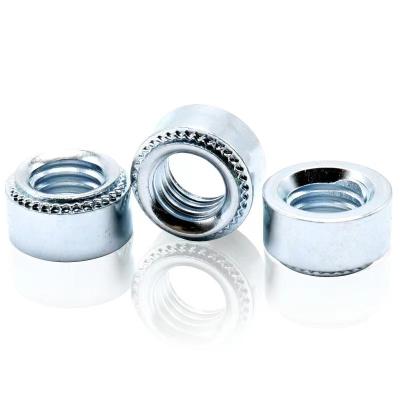 China Steel Zinc Coating M4 CLS Self Clinching Rivet Nut m6 Class 4 for sale