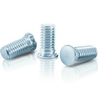 China Flush Head Rivets and Pins CH CHS CHA Zinc Plated Self Clinching Studs for sale