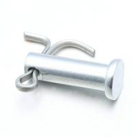China Zinc Plated Metal Steel Clevis Rivets And Pins 4.8 Flat Head 3-60mm for sale