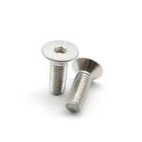China 316 Stainless Steel Screws Nuts Bolts DIN7991 Hexagon Socket Countersunk Head Cap Screws M16 M10 M8 M4 for sale