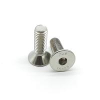 China 316 Stainless Steel Screws Nuts Bolts DIN7991 Hexagon Socket Countersunk Head Cap Screws M16 M10 M8 M4 for sale