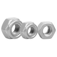 China M12 M16 Nylon Insert Lock Nuts M10 Class 8 Heat Treatment Dacromet Finish for sale