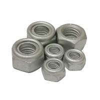 China M12 M16 Nylon Insert Lock Nuts M10 Class 8 Heat Treatment Dacromet Finish for sale
