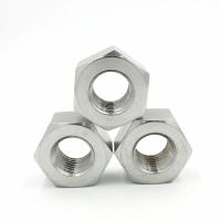 China Stainless Steel 316 Heavy Hex Nut A194 Gr 8M Carbide Solution Treatment for sale