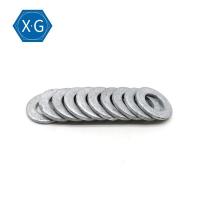 China ISO 7089 DIN 125A Flat Washer Steel 200HV Hot Dip Galvanized Finish for sale