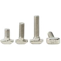 China M8 Solar Panel Fasteners A2 70 304 Stainless Steel T Head Bolts for sale