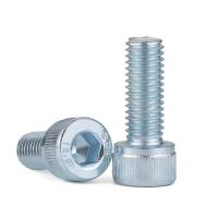 China Fully Threaded Socket Head Cap Screws Zinc Plated Class 12.9 Alloy Steel for sale