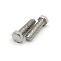 China ASTM F593 SS 316 Hex ASME ANSI B18 2.1 Bolts Stainless Steel Hex Head Cap Screws for sale