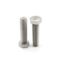 China ASTM F593 SS 316 Hex ASME ANSI B18 2.1 Bolts Stainless Steel Hex Head Cap Screws for sale