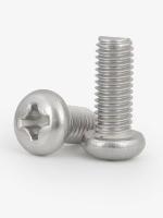 China ASME B18.6.3P Stainless Steel Machine Screws Phillips Drive Pan Head 18-8 for sale
