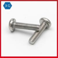 China Standard Fasteners Stainless Steel Phillips Oval Head Machine Screws DIN7985 for sale