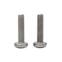 China Standard Fasteners Stainless Steel Phillips Oval Head Machine Screws DIN7985 for sale