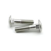 China DIN603 A2-70 Stainless Steel Screw Square Neck Carriage Bolts for sale