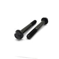 China Alloy Steel Black Oxide Hex Flange Bolts GB5787 Flange Cap Screw for sale
