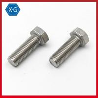 China DIN933 Stainless Steel Hex Bolts Full Thread A2 70 Hex Head Bolt for sale