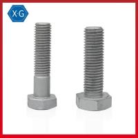 China Structural High Strength Bolts HDG Heavy Hex Cap Screw Coarse 2A for sale