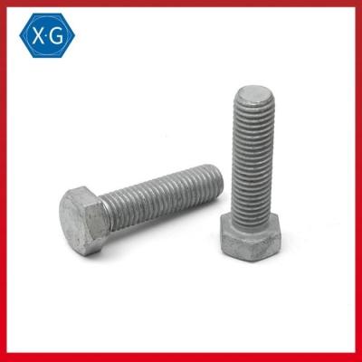 China ISO4017 Grade 8.8 SS Hex Head Screws Hot Dip Galvanized Hex Head Cap Bolt for sale