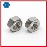 China M3 M4 M5 M6 M8 M10 SS304 Stainless Steel Hex Nuts DIN 934 A2 70 for sale
