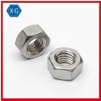 China M3 M4 M5 M6 M8 M10 SS304 Stainless Steel Hex Nuts DIN 934 A2 70 for sale
