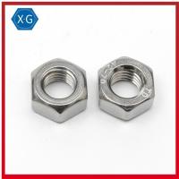 China M3 M4 M5 M6 M8 M10 SS304 Stainless Steel Hex Nuts DIN 934 A2 70 for sale