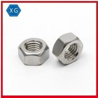 China M3 M4 M5 M6 M8 M10 SS304 Stainless Steel Hex Nuts DIN 934 A2 70 for sale