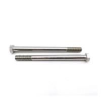 China DIN 931 A4 70 SS 316 Stainless Steel Screws Nuts Bolts M2x8 Hex Cap Screws Partially Thread for sale