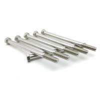 China DIN 931 A4 70 SS 316 Stainless Steel Screws Nuts Bolts M2x8 Hex Cap Screws Partially Thread for sale